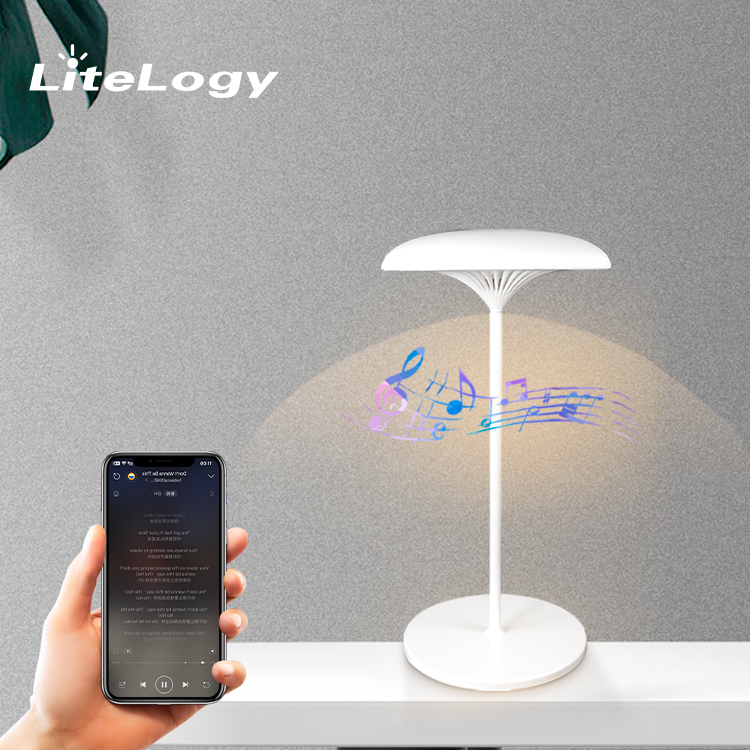 rechargeable table lamp with Bluetooth speaker - Litelogy | ShenZhen ...