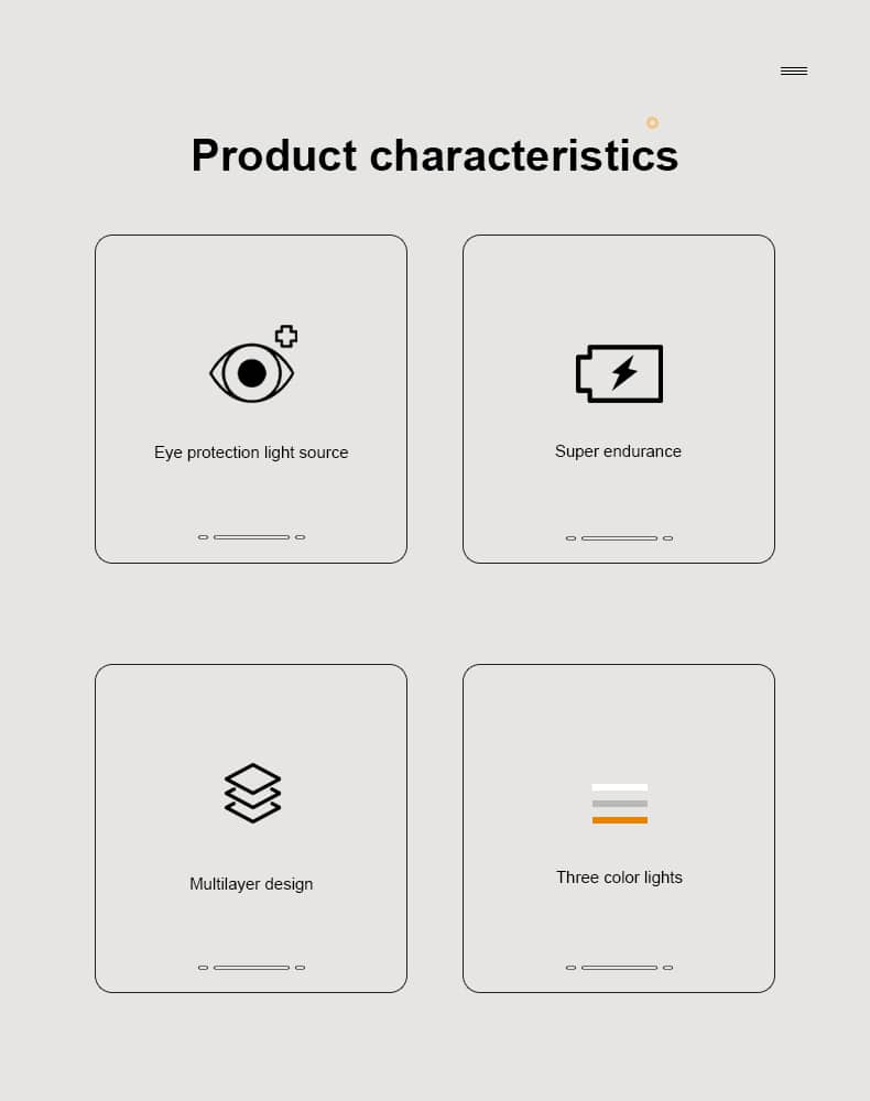 BC1011 Creative layers table lamp - Litelogy | ShenZhen XinHaoLi ...